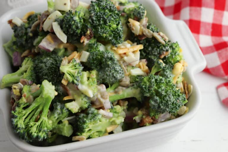 Easy Amish Broccoli Salad With Bacon